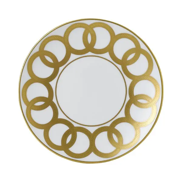 ROYAL CROWN DERBY Riviera Dream Salad Plate - White