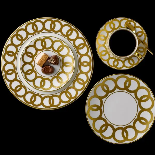 ROYAL CROWN DERBY Riviera Dream Salad Plate