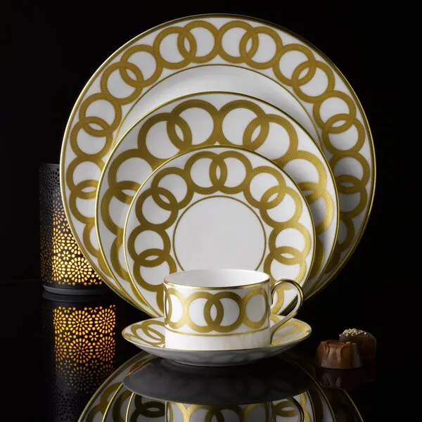 ROYAL CROWN DERBY Riviera Dream Salad Plate