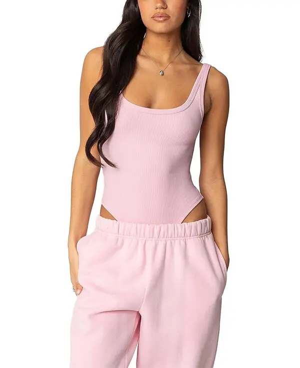 EDIKTED Lakely Ribbed Bodysuit