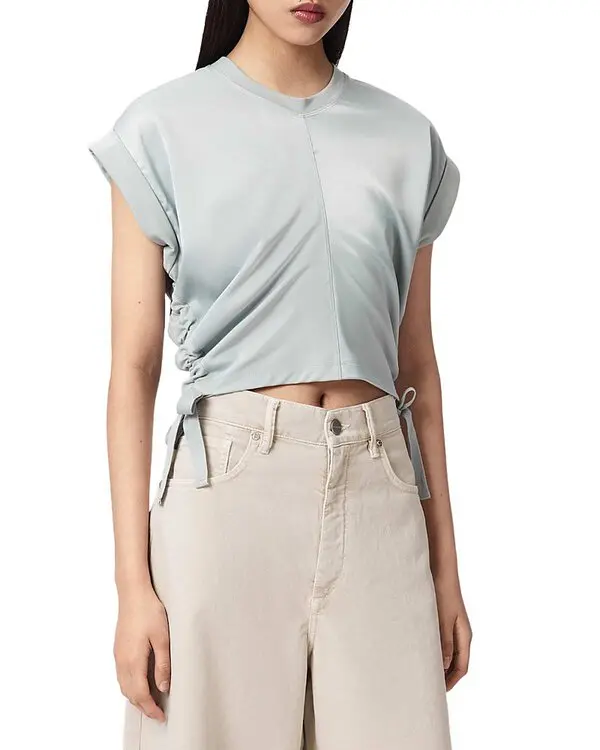 ALLSAINTS Mira Satin Tee - High Rise
