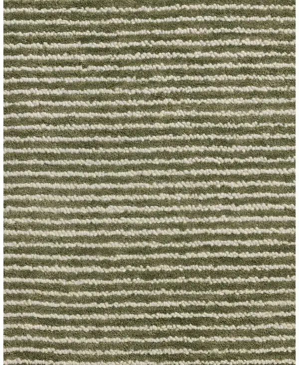 LOLOI Sunday Sun-01 Area Rug, 5' X 7'6 - Olive/ivory
