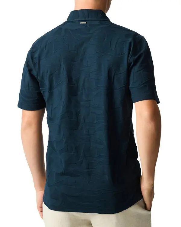 Rodd & Gunn Blaketown Floral Jacquard Regular Fit Polo Shirt