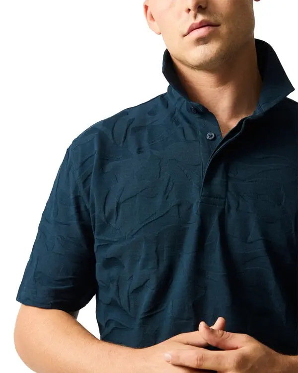 Rodd & Gunn Blaketown Floral Jacquard Regular Fit Polo Shirt
