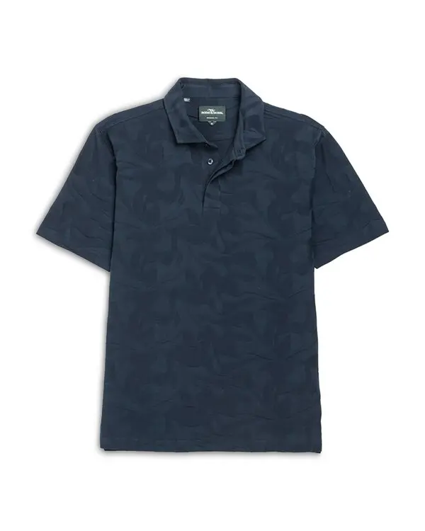 Rodd & Gunn Blaketown Floral Jacquard Regular Fit Polo Shirt