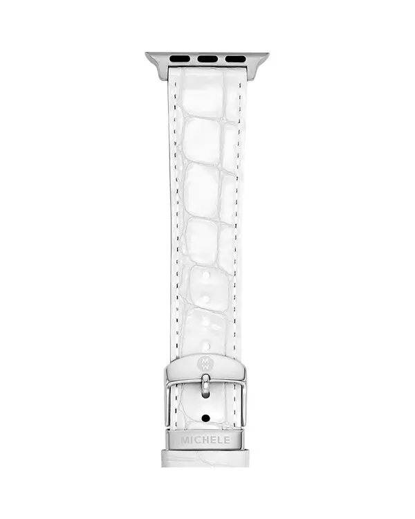 Michele Apple Watch Bracelet Band - White