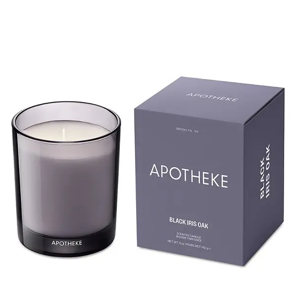 APOTHEKE Black Iris Oak Petite Scented Candle, 5 Oz - No Color