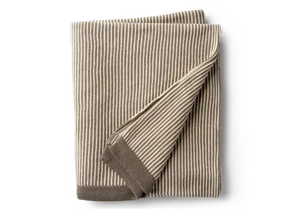 DOMANI HOME Bira Throw Blanket - Taupe