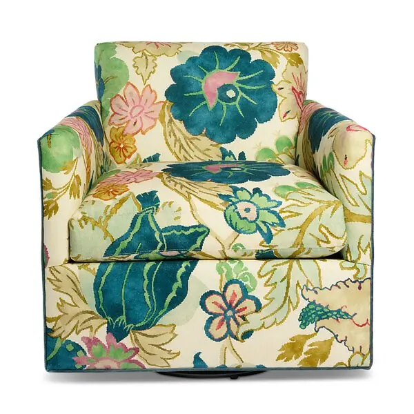 MASSOUD Ken Swivel Chair - Blooms Spring
