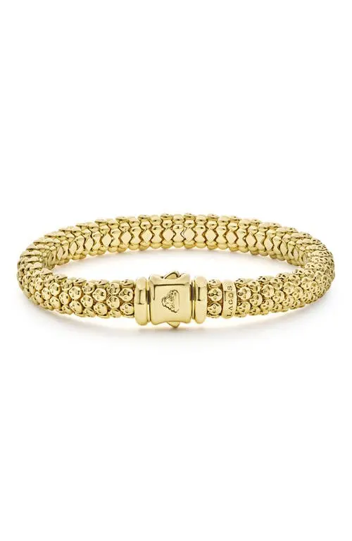 Lagos Anthem Caviar Skull Bracelet