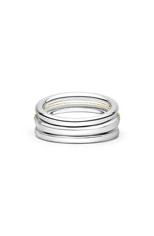 Lagos Caviar Lux Pavé Diamond Ring