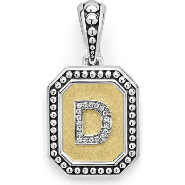 Lagos Signature Caviar Initial Enhancer - Two-tone D