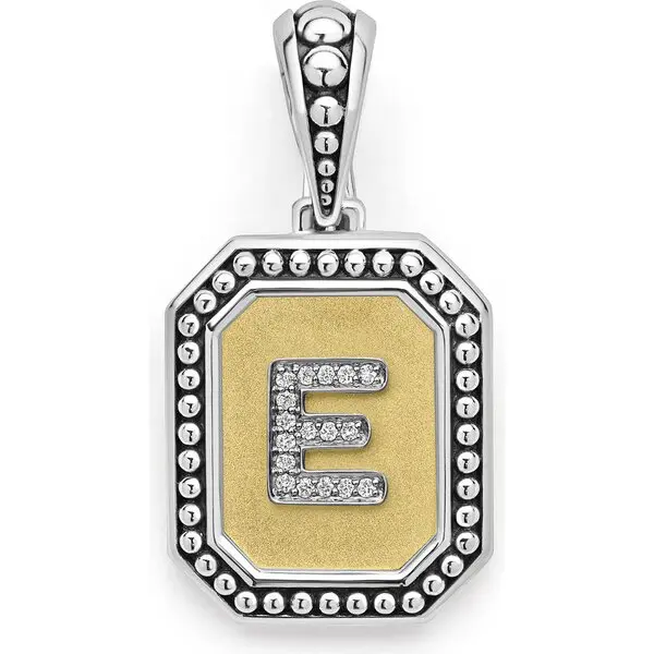 Lagos Signature Caviar Initial Enhancer - Two-tone E