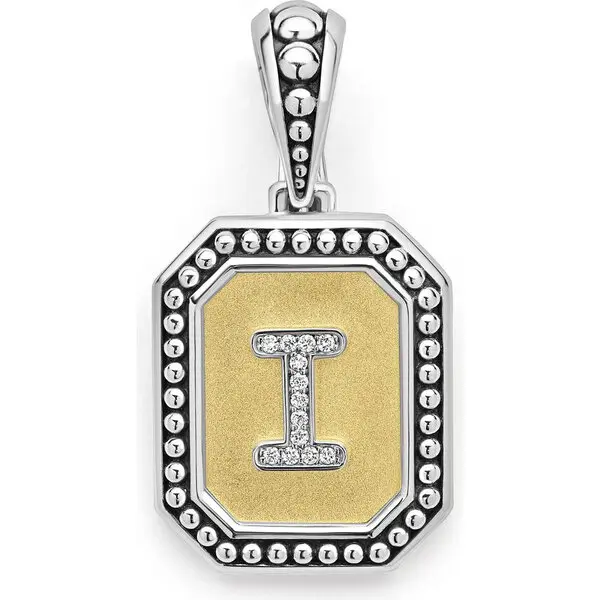 Lagos Signature Caviar Initial Enhancer - Two-tone I