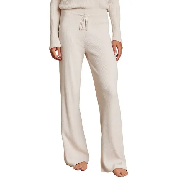 Barefoot Dreams Cozychic® Ultra Lite® Rib Drawstring Pants - Sand Dune