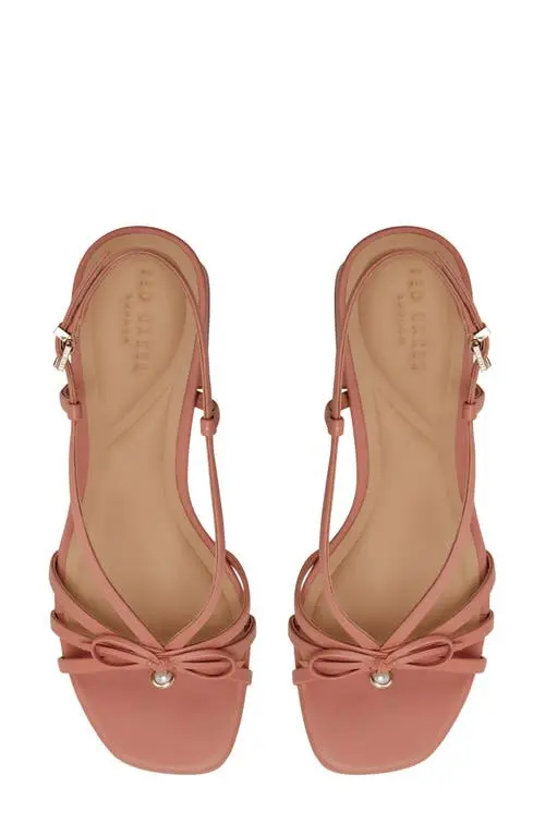 Ted Baker London Eliza Slingback Sandal - Dark Rose