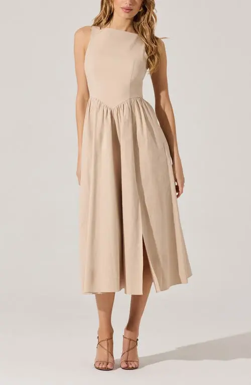 Astr The Label Bow Back A-line Dress