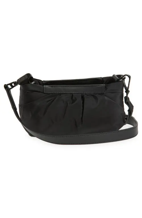 VEECOLLECTIVE Caba Recycled Polyester Clutch - Black
