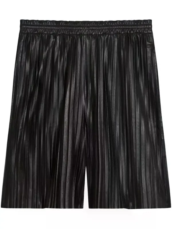 Helmut Lang Leather Shorts