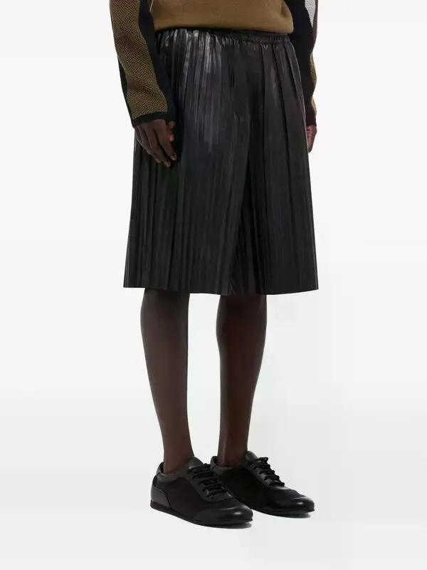 Helmut Lang Leather Shorts