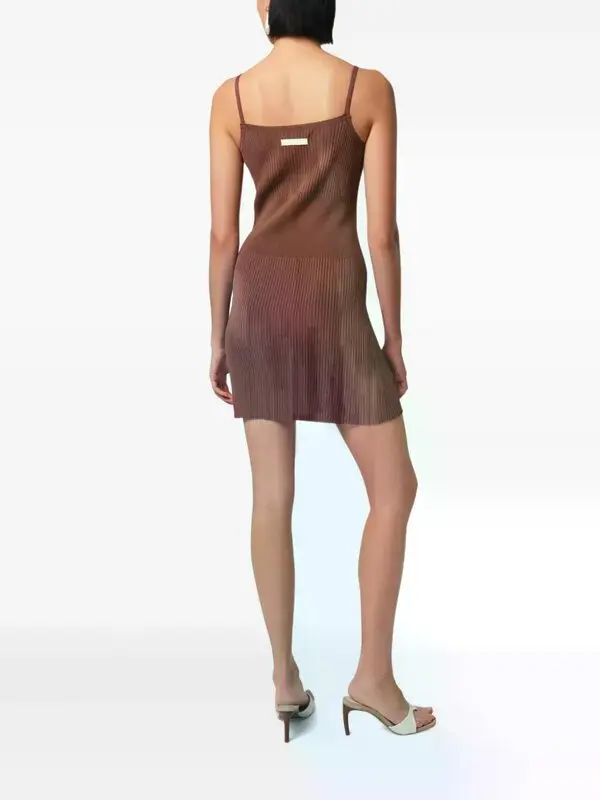 Apparis Carter Mini Dress - Brown - 30% Off | Editorialist