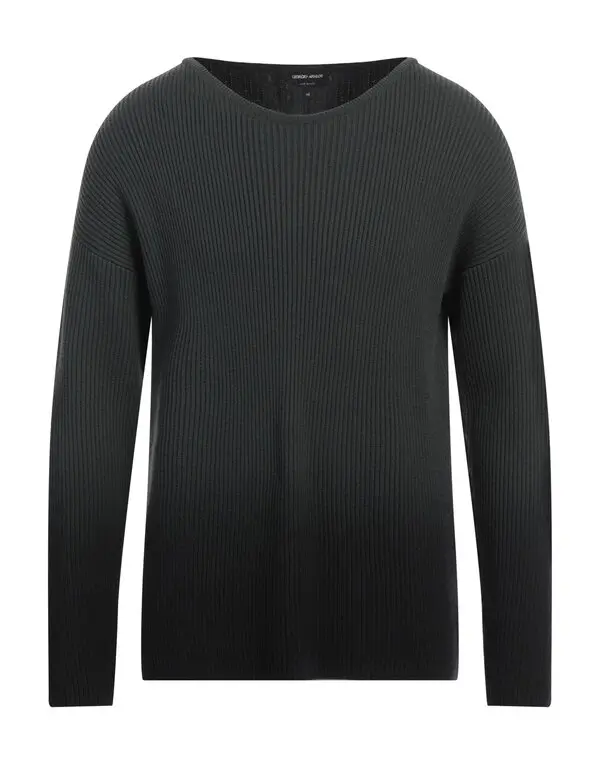 Giorgio Armani Tie-dyed Virgin Wool Sweater - Green
