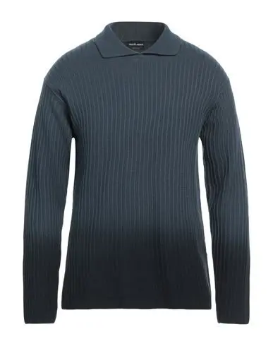 Giorgio Armani Virgin Wool Tie-dyed Sweater - Blue