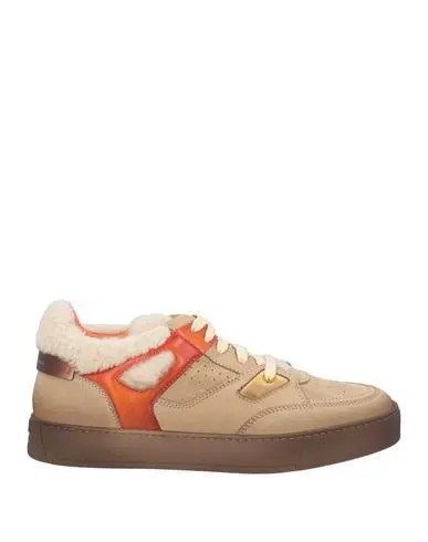 Santoni Leather Low-top Sneakers