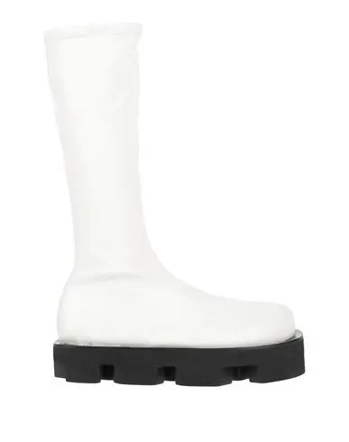 JIL SANDER Leather Boot - White