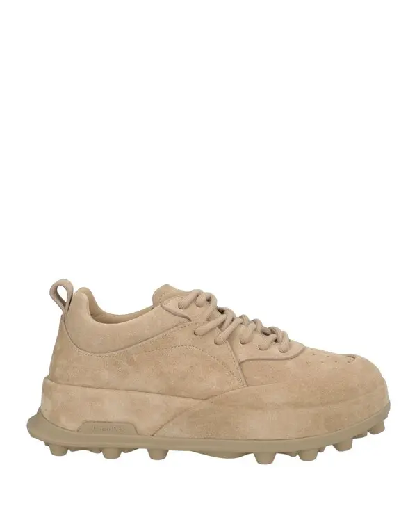 JIL SANDER Leather Sneakers - Beige