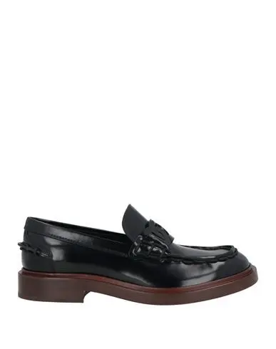 TOD'S Leather Loafers - Black