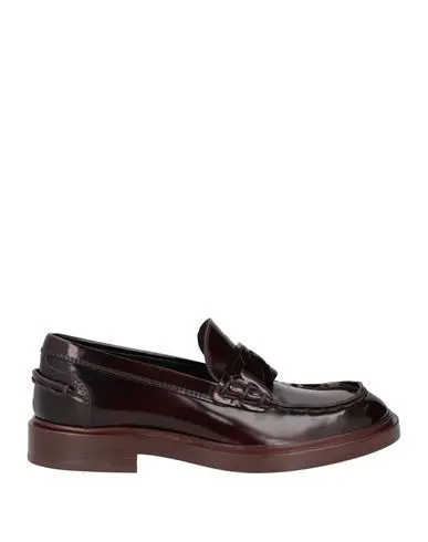 TOD'S Leather Loafers - Plum