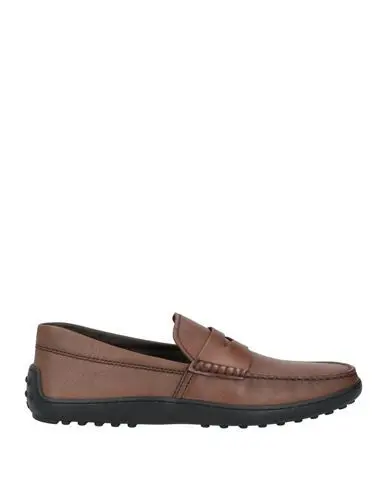 TOD'S Leather Loafers - Brown