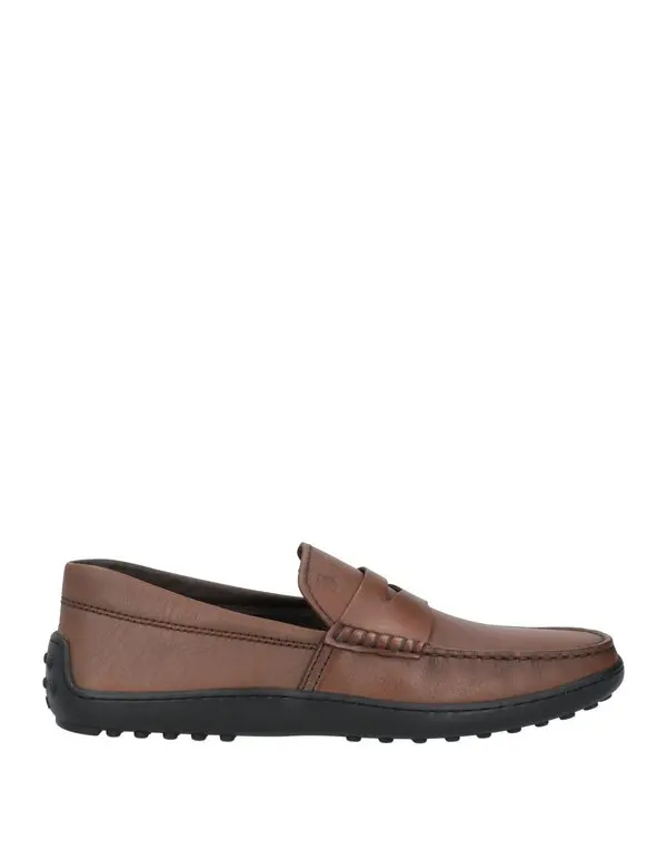 TOD'S Leather Loafers - Brown