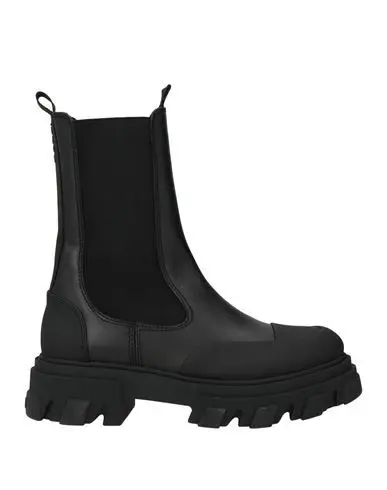 GANNI Ankle Chelsea Boots - Black