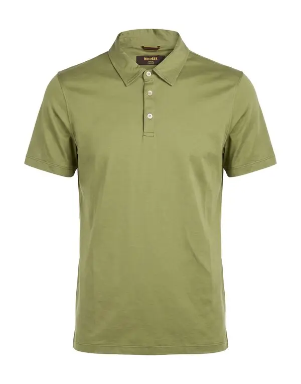MOORER Polo Shirt Size Cotton