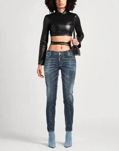 Dsquared2 Cotton Elastane Skinny Jeans