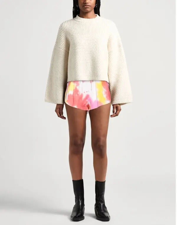 MSGM Cotton Tie-dyed Shorts