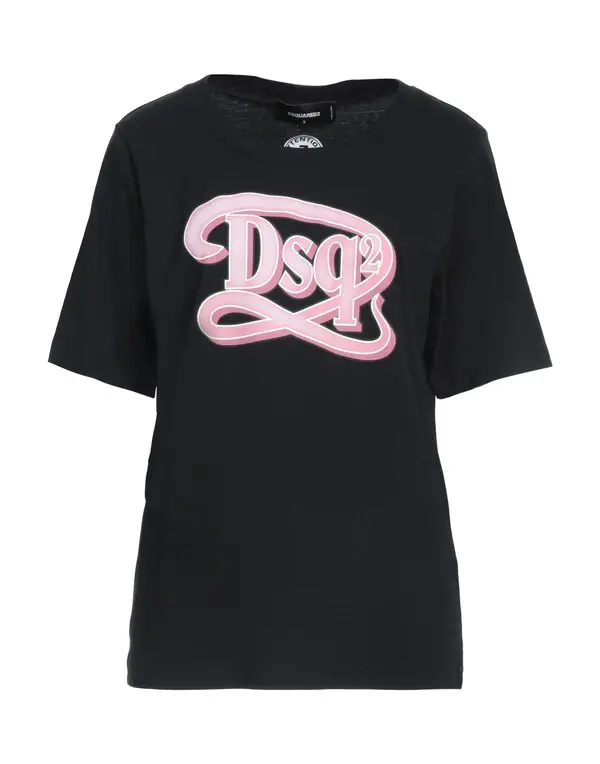 Dsquared2 T-shirt In Cotton And Elastane - Black