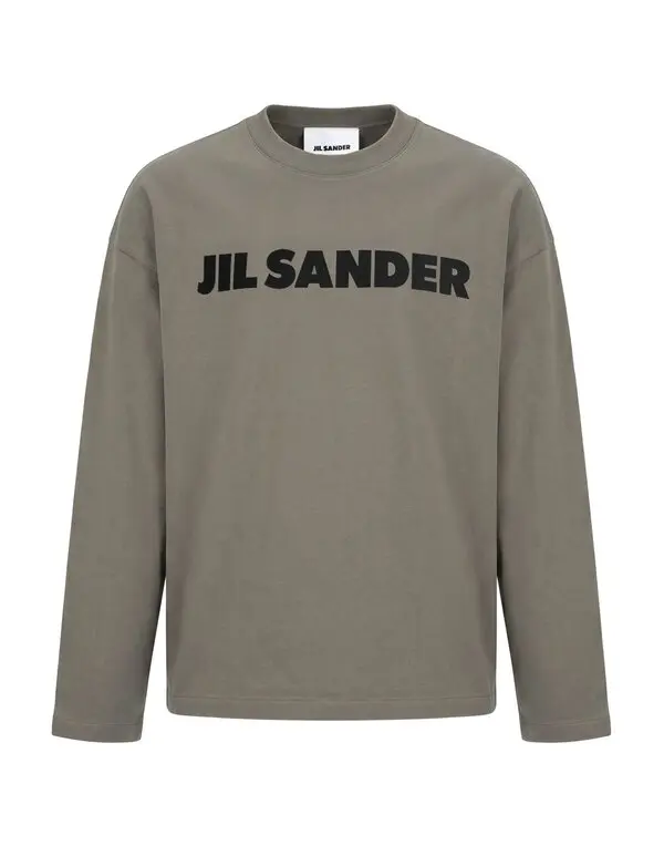 JIL SANDER T-shirt Military Size Cotton
