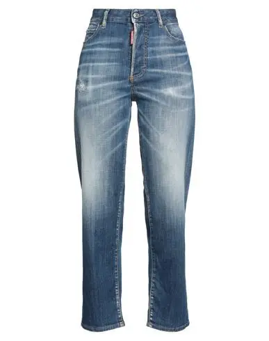 Dsquared2 High Waisted Straight Leg Jeans