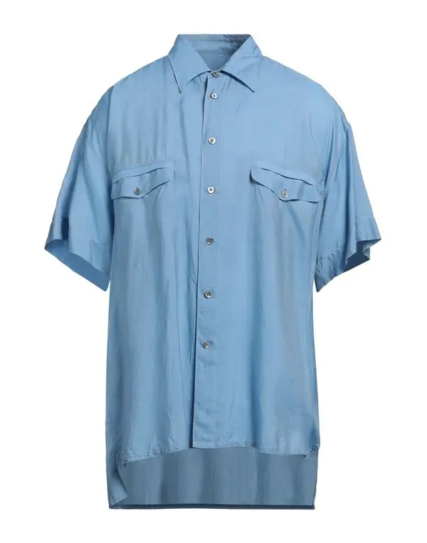 Giorgio Armani Shirt Size Lyocell, Silk