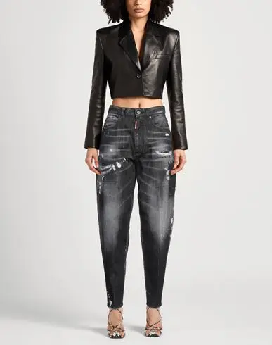 Dsquared2 Cotton And Elastane Tapered Jeans