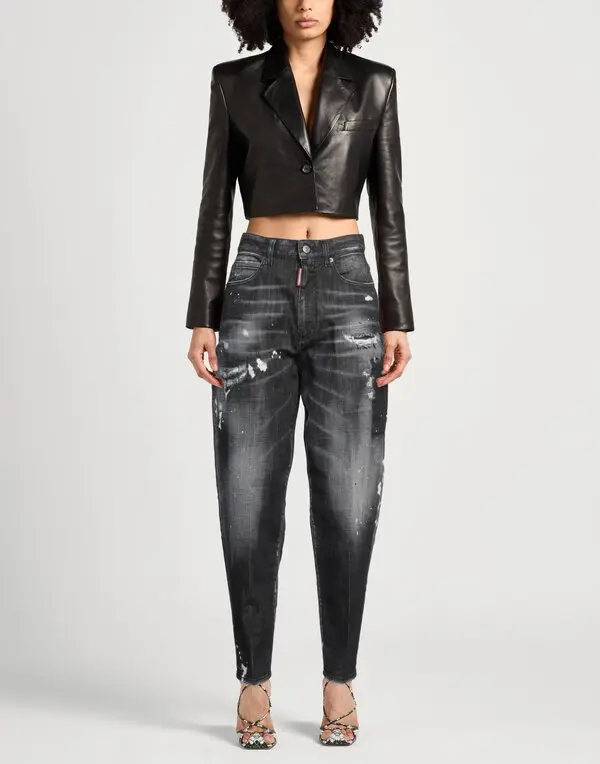 Dsquared2 Cotton And Elastane Tapered Jeans