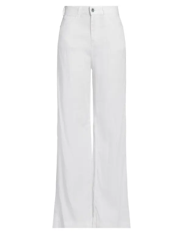 Emporio Armani Wide-leg Linen Pants