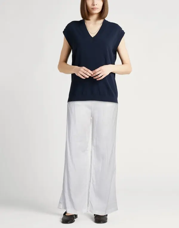 Emporio Armani Wide-leg Linen Pants