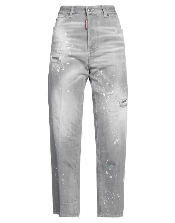 Dsquared2 Straight-leg Jeans With Distressed Details