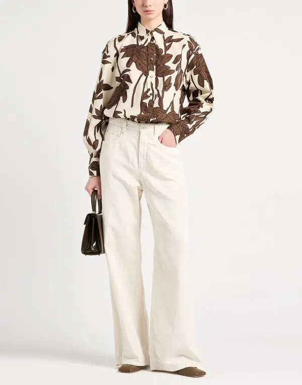 Brunello Cucinelli Floral Print Shirt