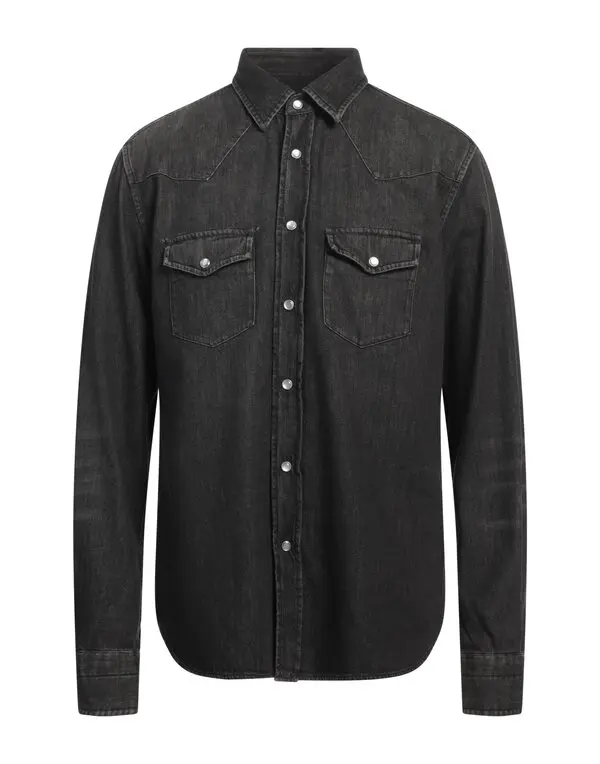 TOM FORD Denim Shirt Size Cotton - Black