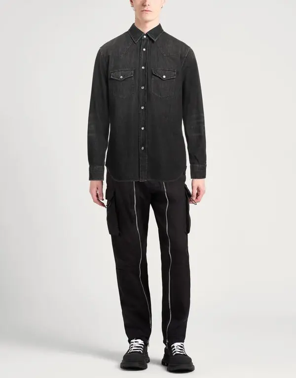 TOM FORD Denim Shirt Size Cotton - Black